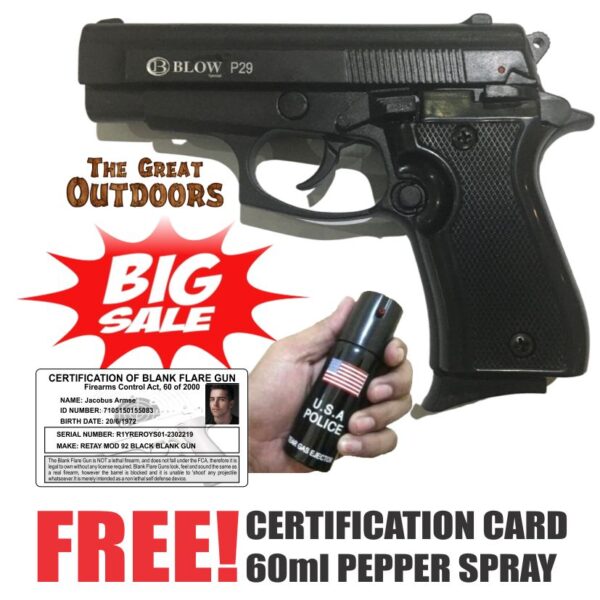BIG SALE! Blow P29 Blank Gun - The Great Outdoors Online